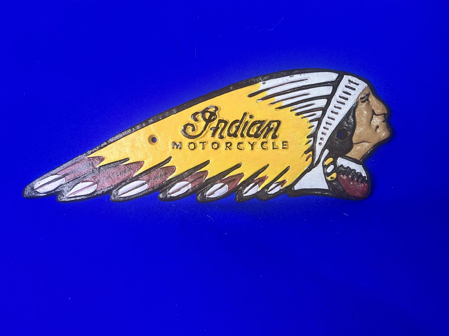 Indian Motorcycle Sign | Old Mates Mancave