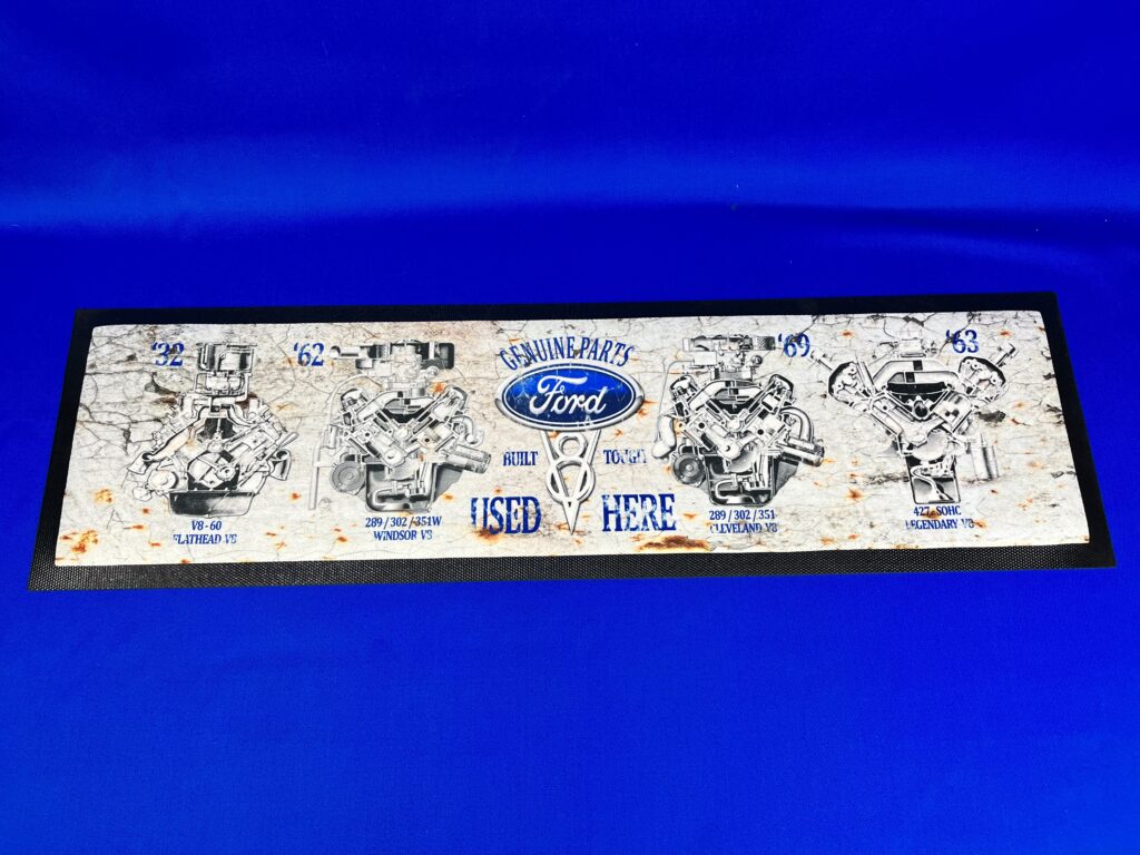 Genuine Parts Ford Bar Runner | Old Mates Mancave